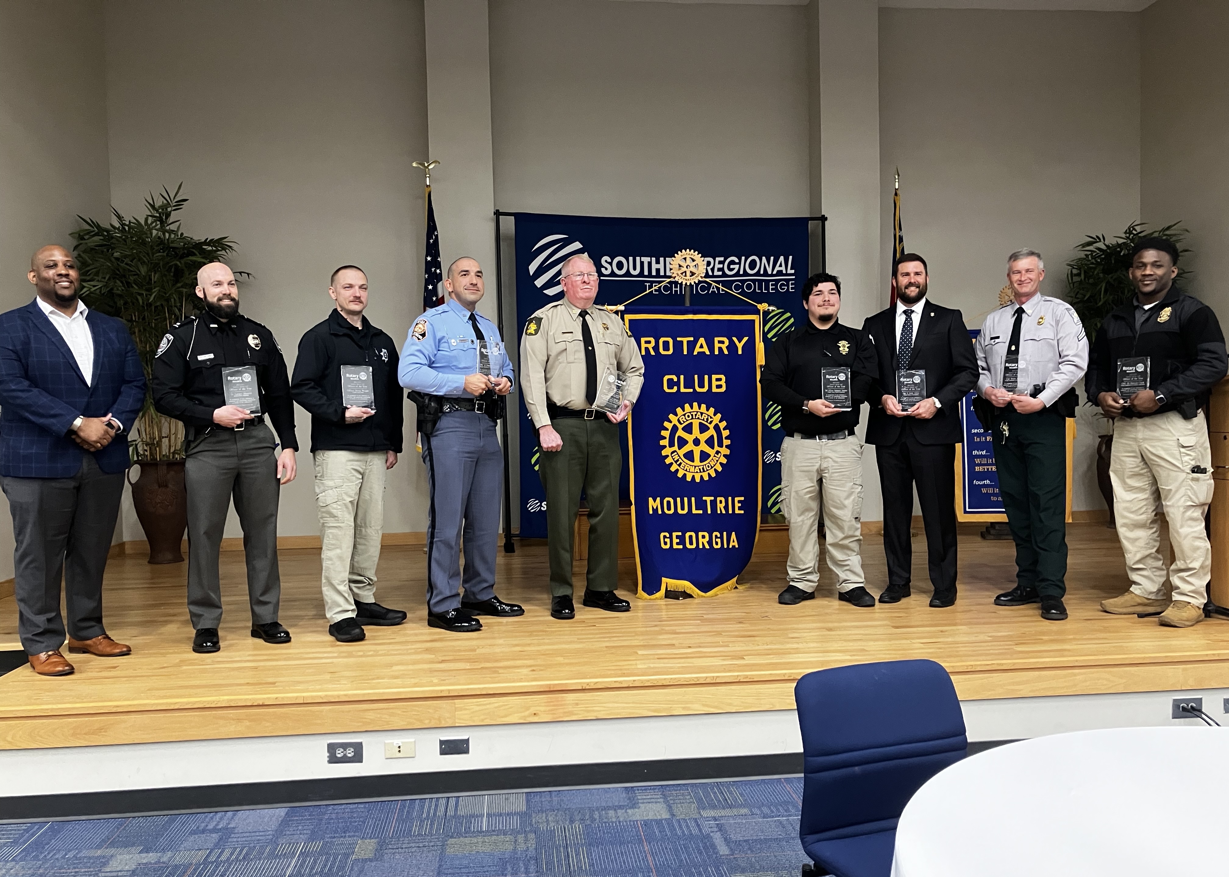 Rotary Club hosts Law Enforcement Recognition Luncheon | Moultrie Observer