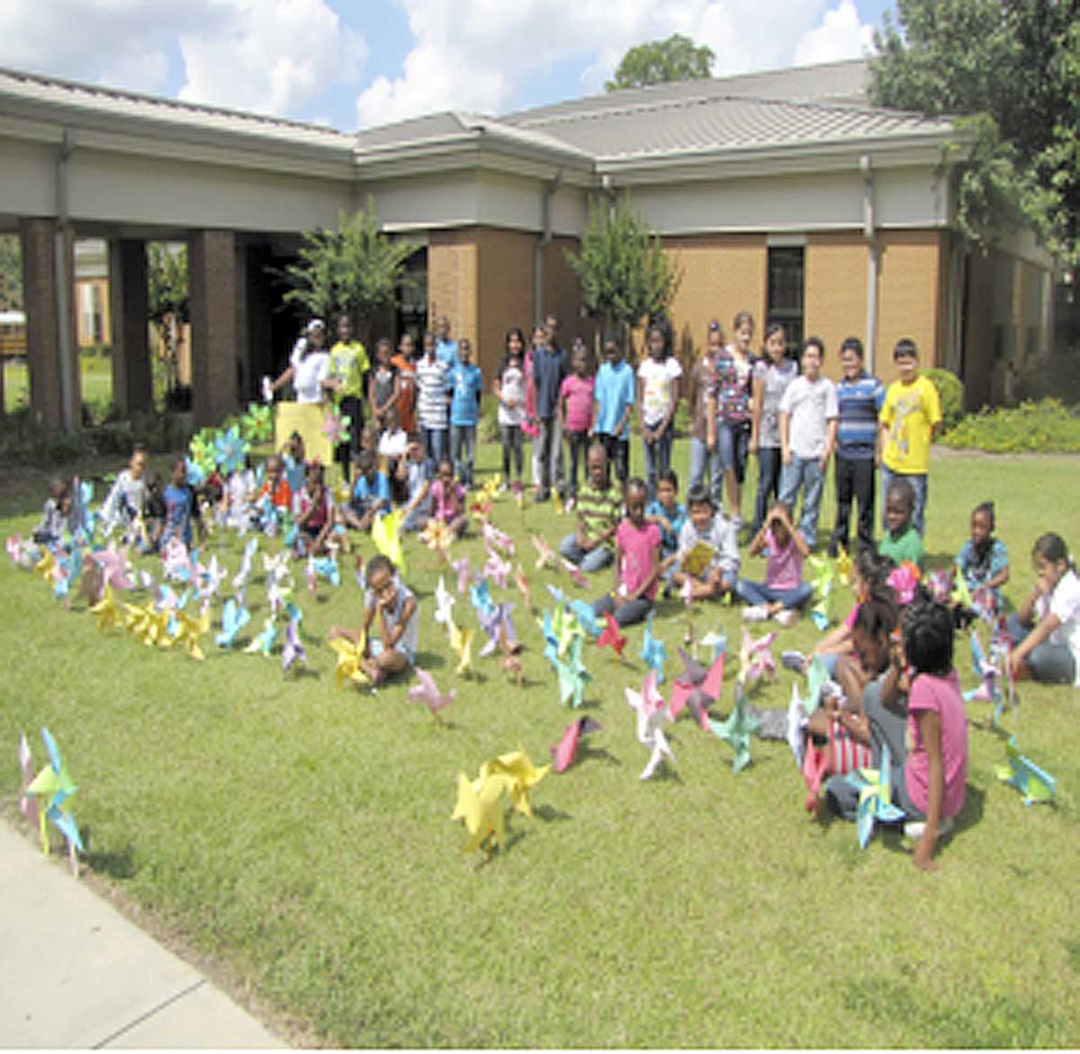 School celebrates 'Pinwheels for Peace' - Moultrie Observer | Moultrie ...