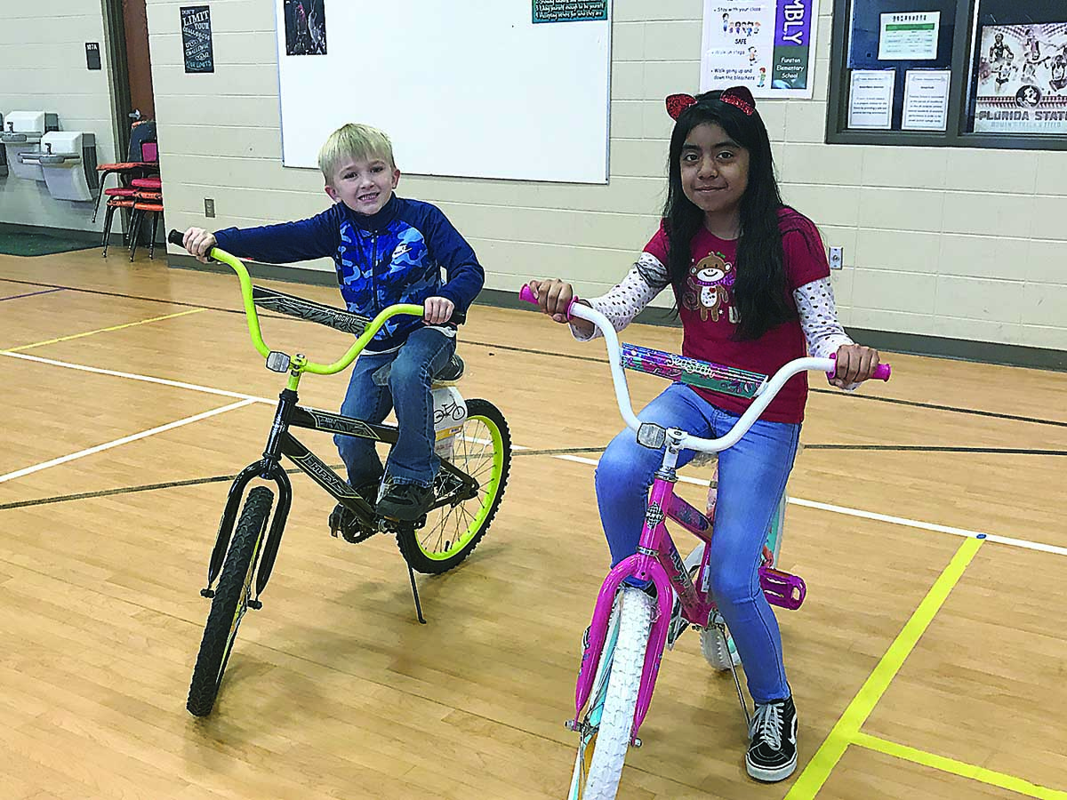 Perfect attendance winners at Funston Elementary | Moultrie Observer