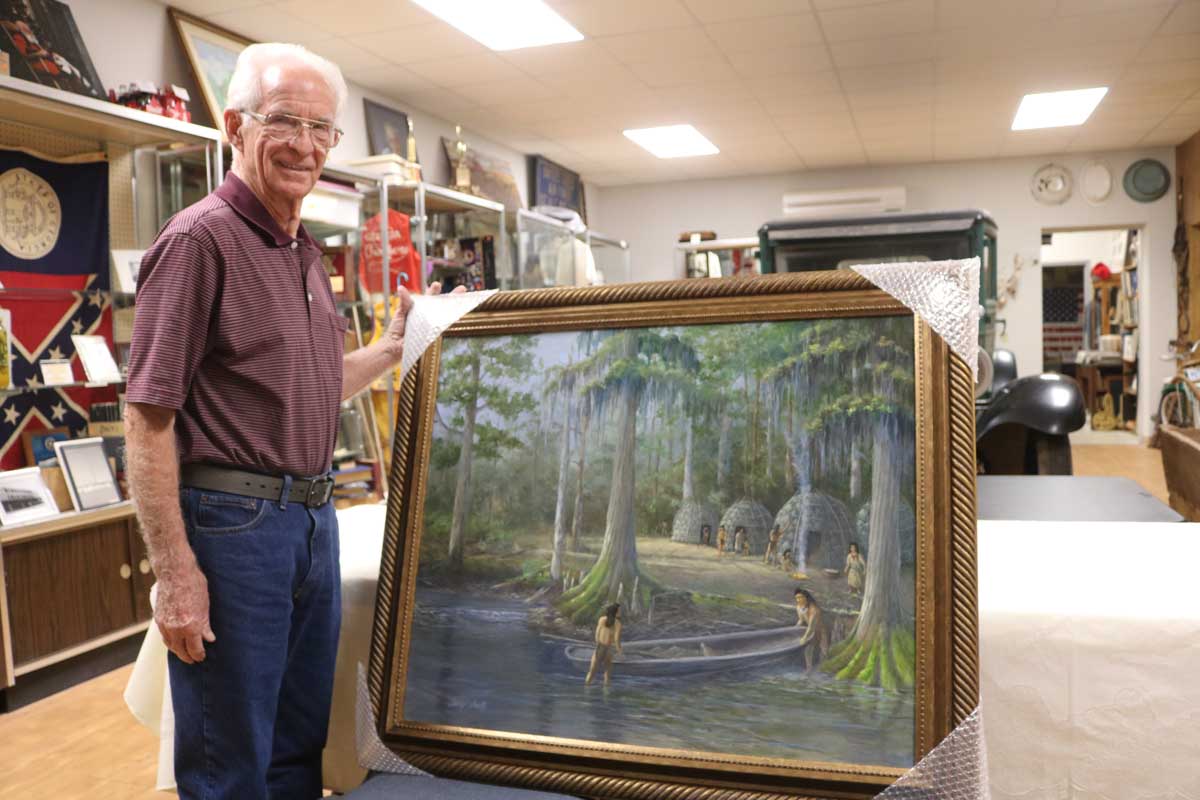 Museum receives painting from artist Terry Smith as a 25th anniversary ...