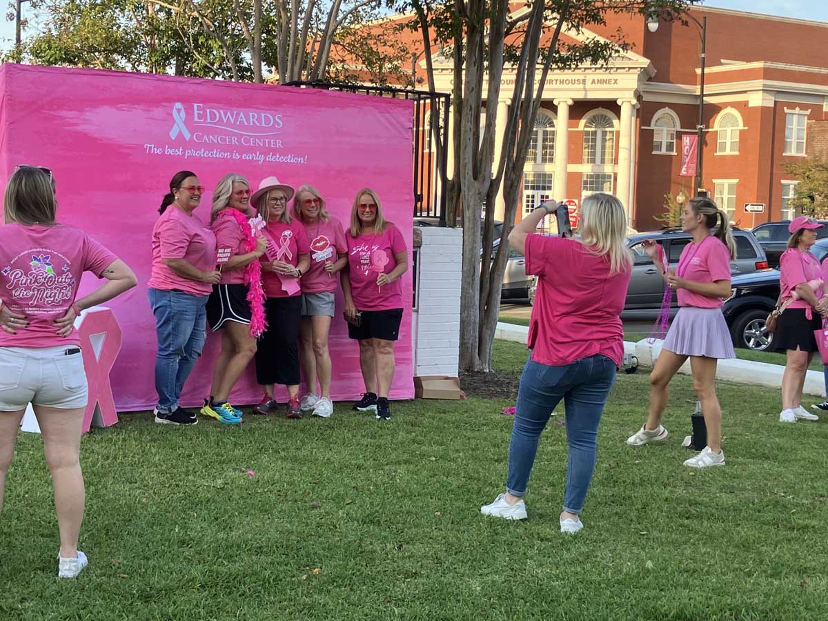 Downtown is "Pinked-Out" for Breast Cancer Awareness - Moultrie ...