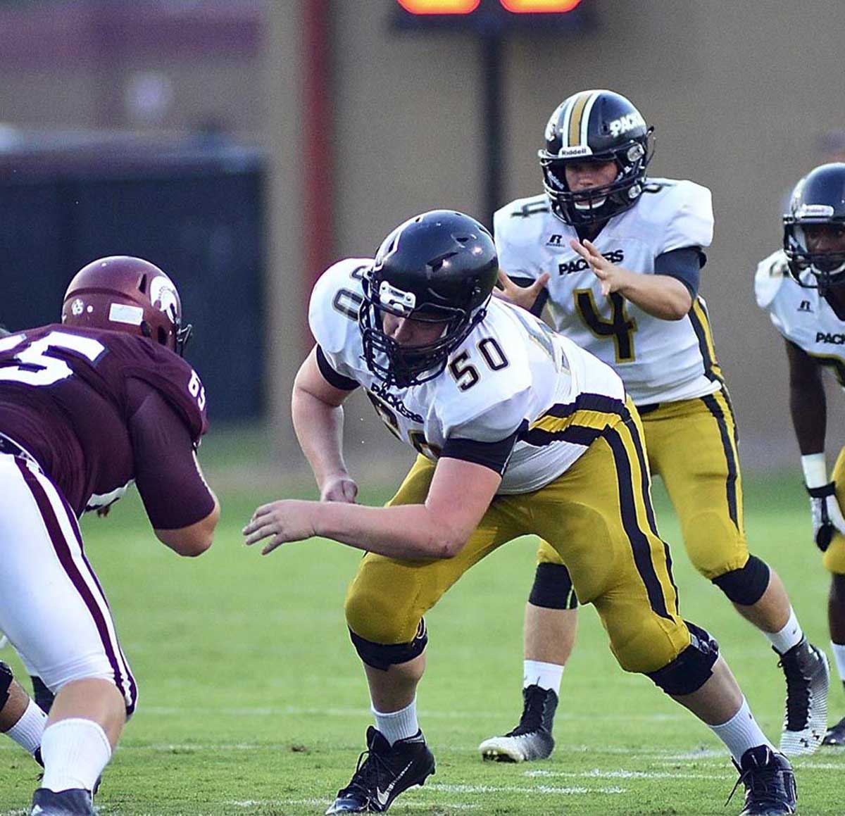 Packers preparing for huge Mill Creek offensive line | Moultrie Observer