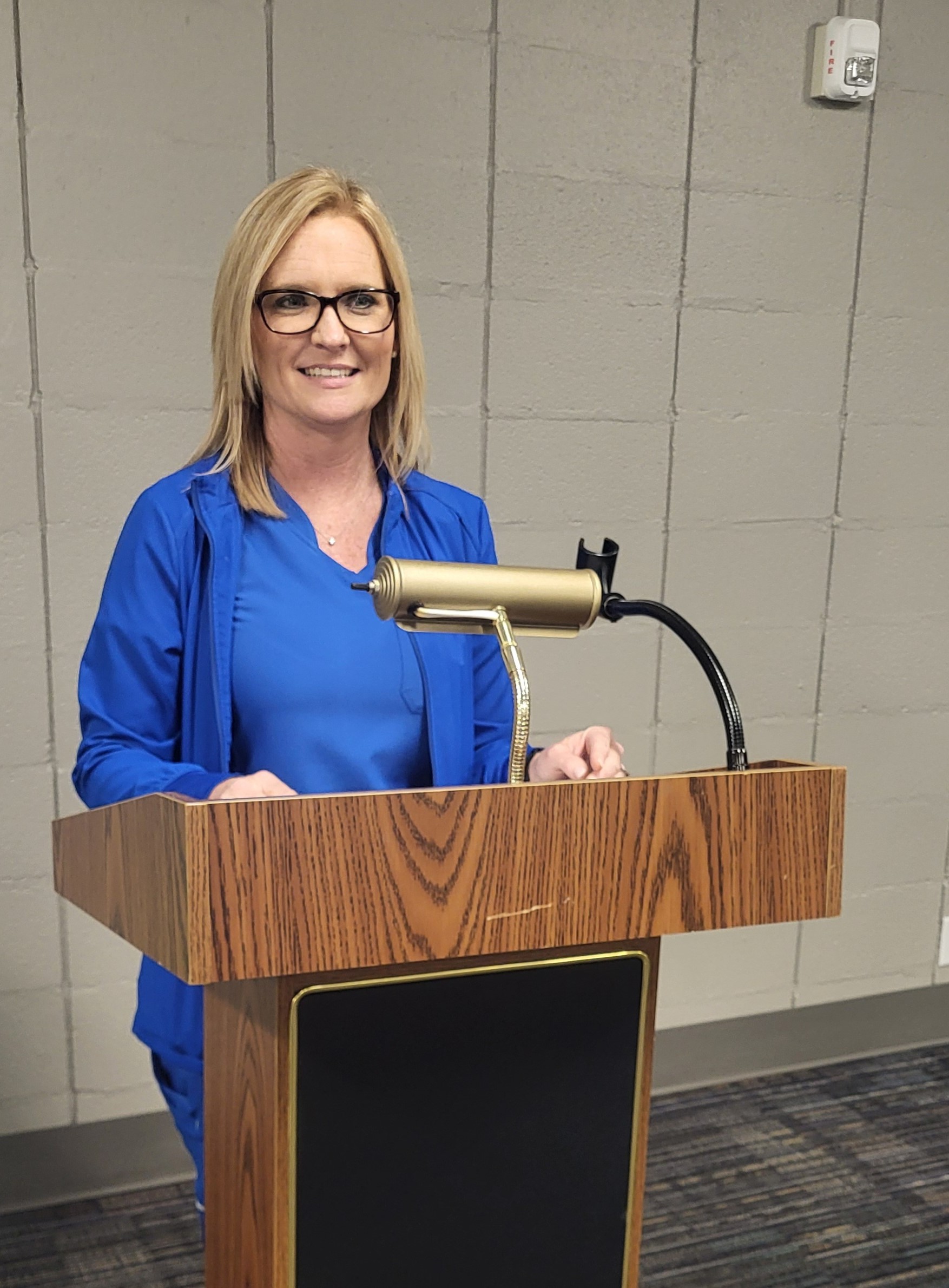 Johnson presents program at Retired Educators meeting | Moultrie Observer