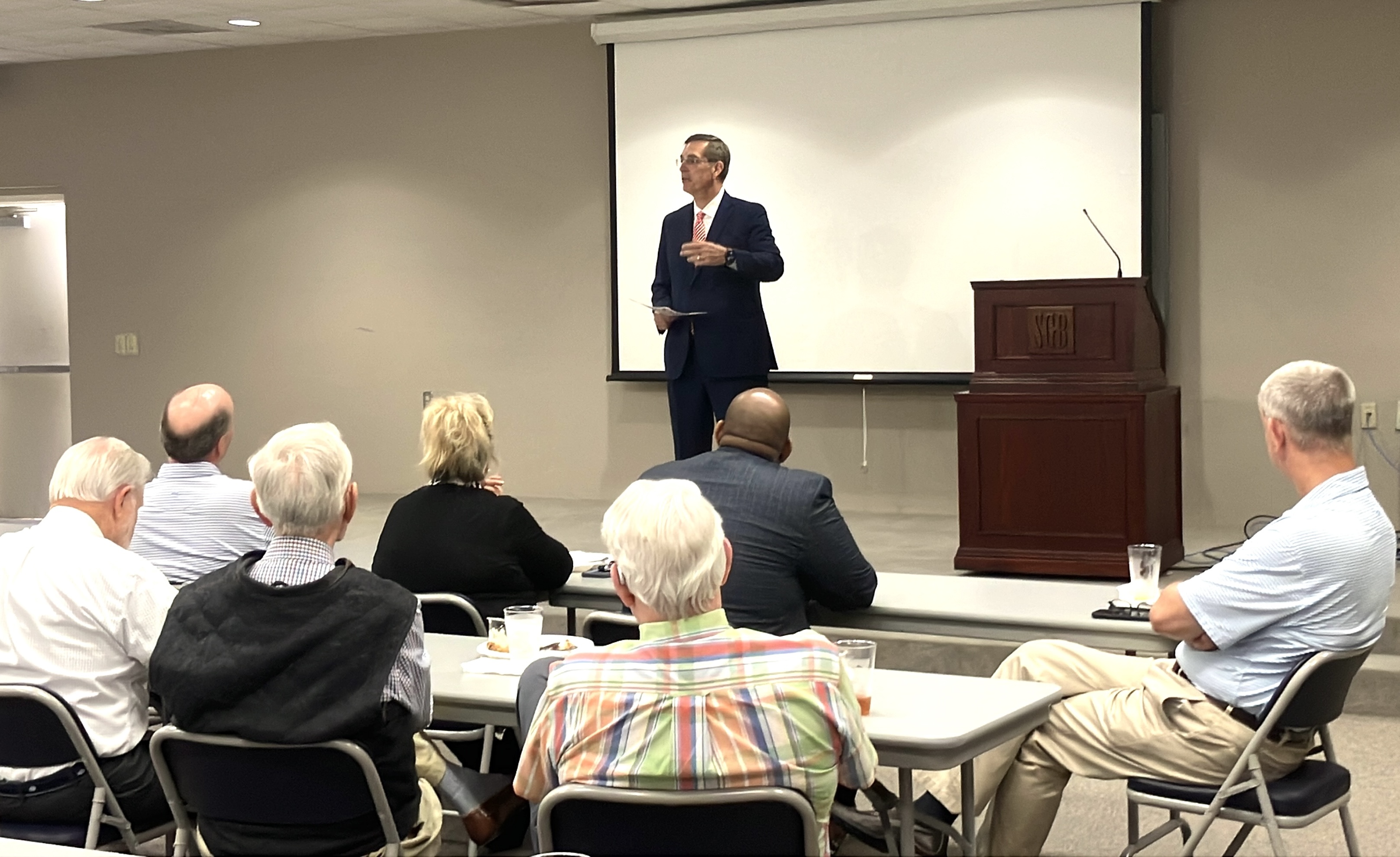 Secretary of State Raffensperger addresses Kiwanis and Rotary ...
