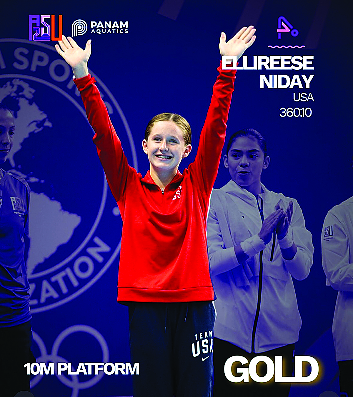 Niday wins 10-meter at Junior Pan-Am Games | Moultrie Observer