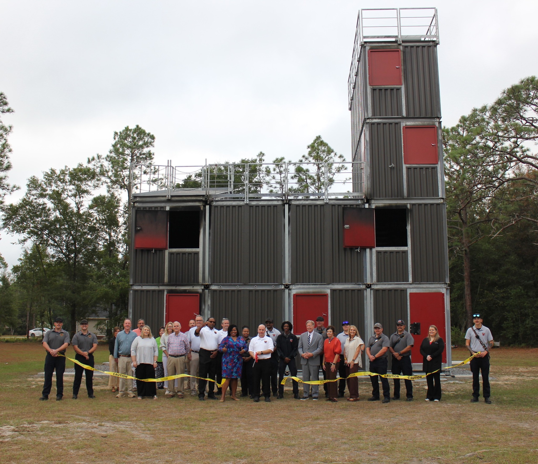City cuts ribbon on burn building | Moultrie Observer